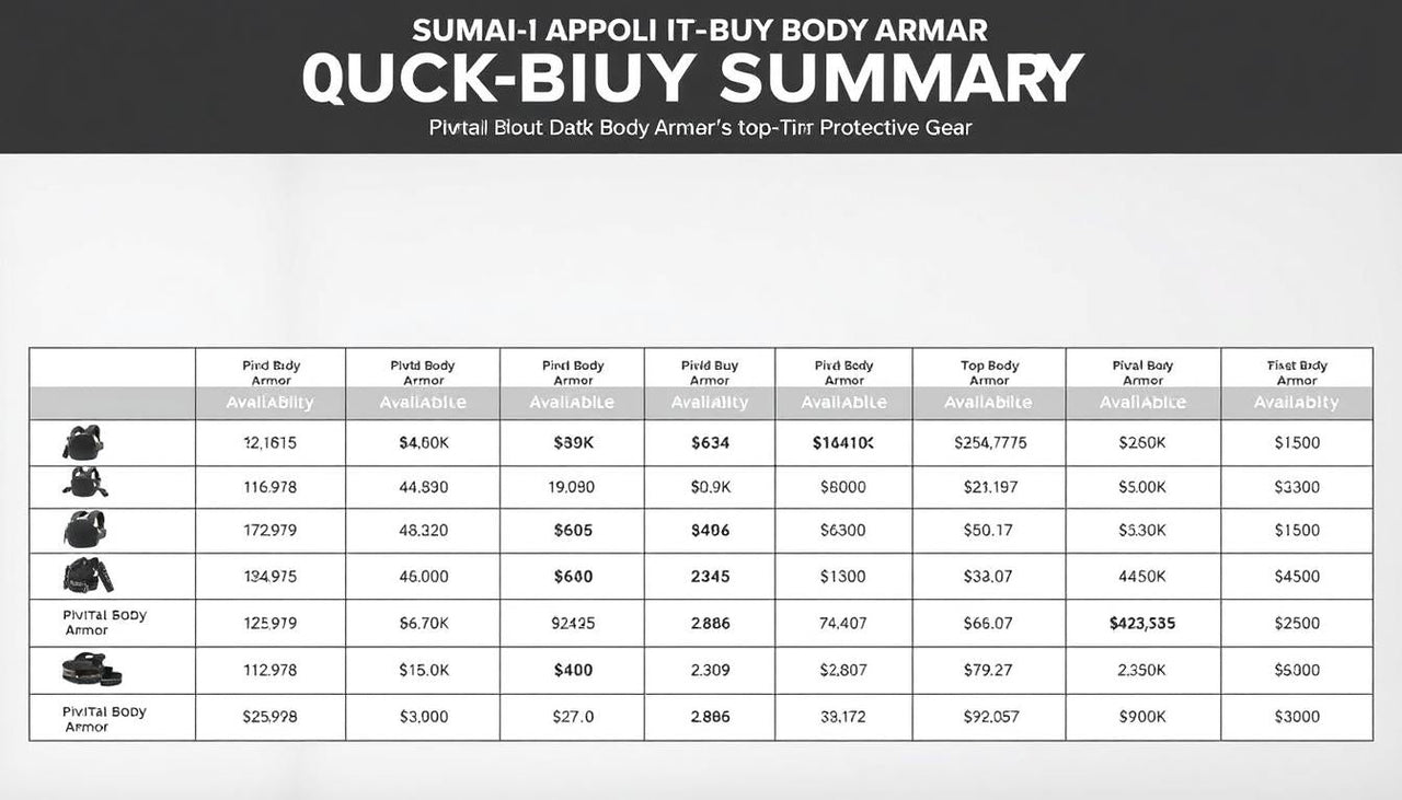 Level IV Side Protection for Family Preppers: Top Picks